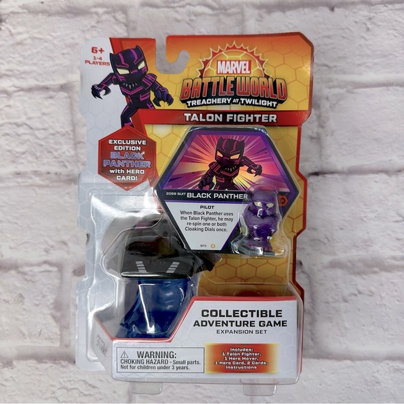 Marvel | Toys | Black Panther Funko Marvel Battle World Talon Fighter ...